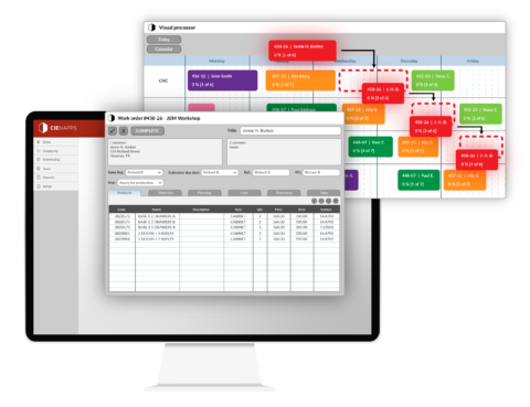 Visual Processor | Cienapps ERP for Cabinet Manufacturers